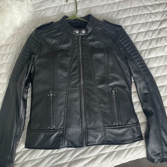 Daniel Smart | Jackets & Coats | Daniel Smart Leather Motorcycle Jacket ...
